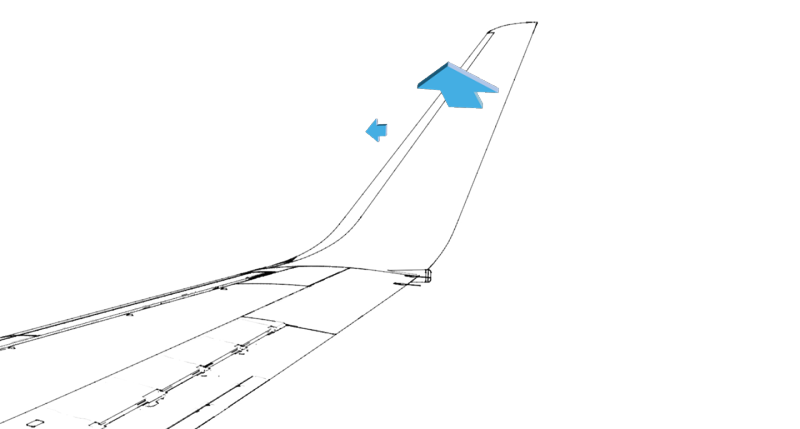 The most efficient winglet on any airplane