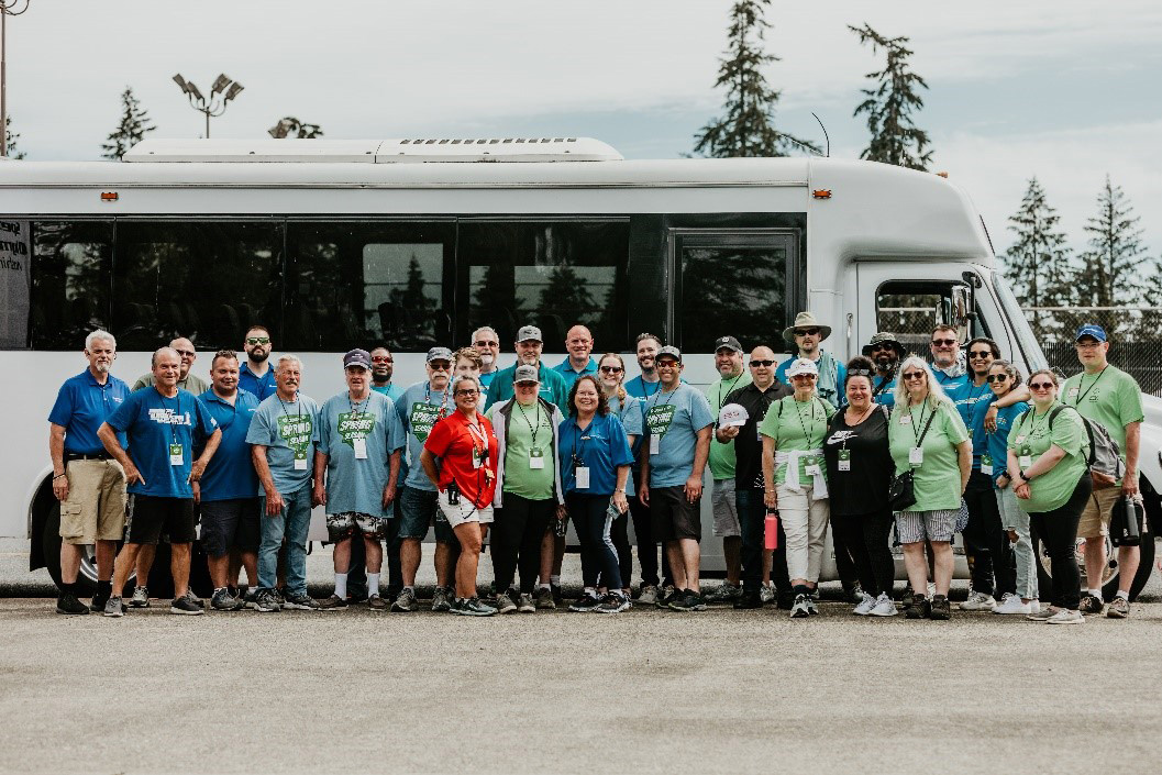Boeing drivers team up for gold medal support of Special Olympics