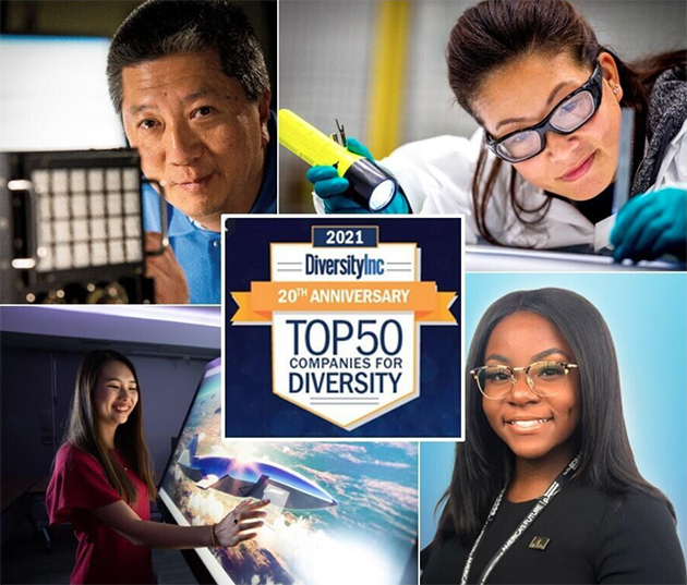 Boeing moves up to no 17 on 2021 diversity in top 50 list