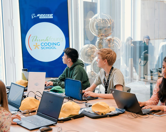 Coding For All Thinkyoung And Boeing Inspire Inclusion In Youth Coding Program