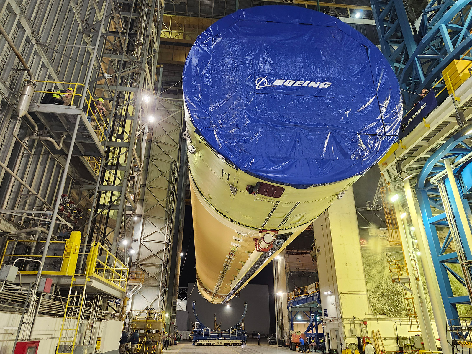 Rocket stage that will power next Artemis mission is ready to roll
