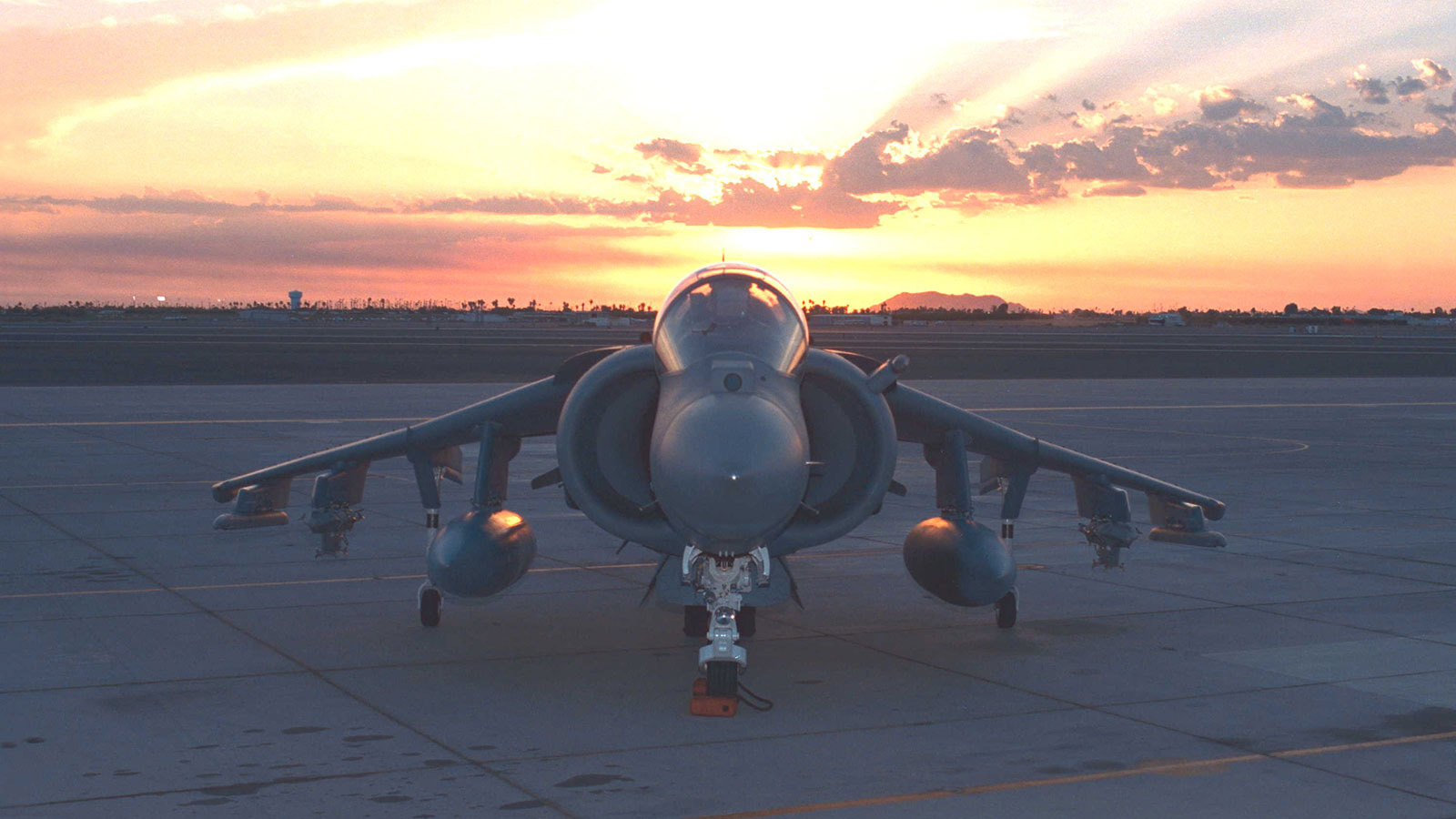 Last AV-8B Harrier jet flies away into history