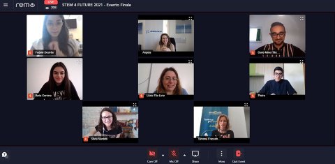 Boeing Italia and ScuolAttiva celebrate the closing of STEM 4 Future 4th edition and award the ...