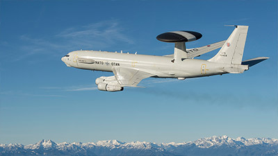First NATO AWACS enters Boeing led modernization program